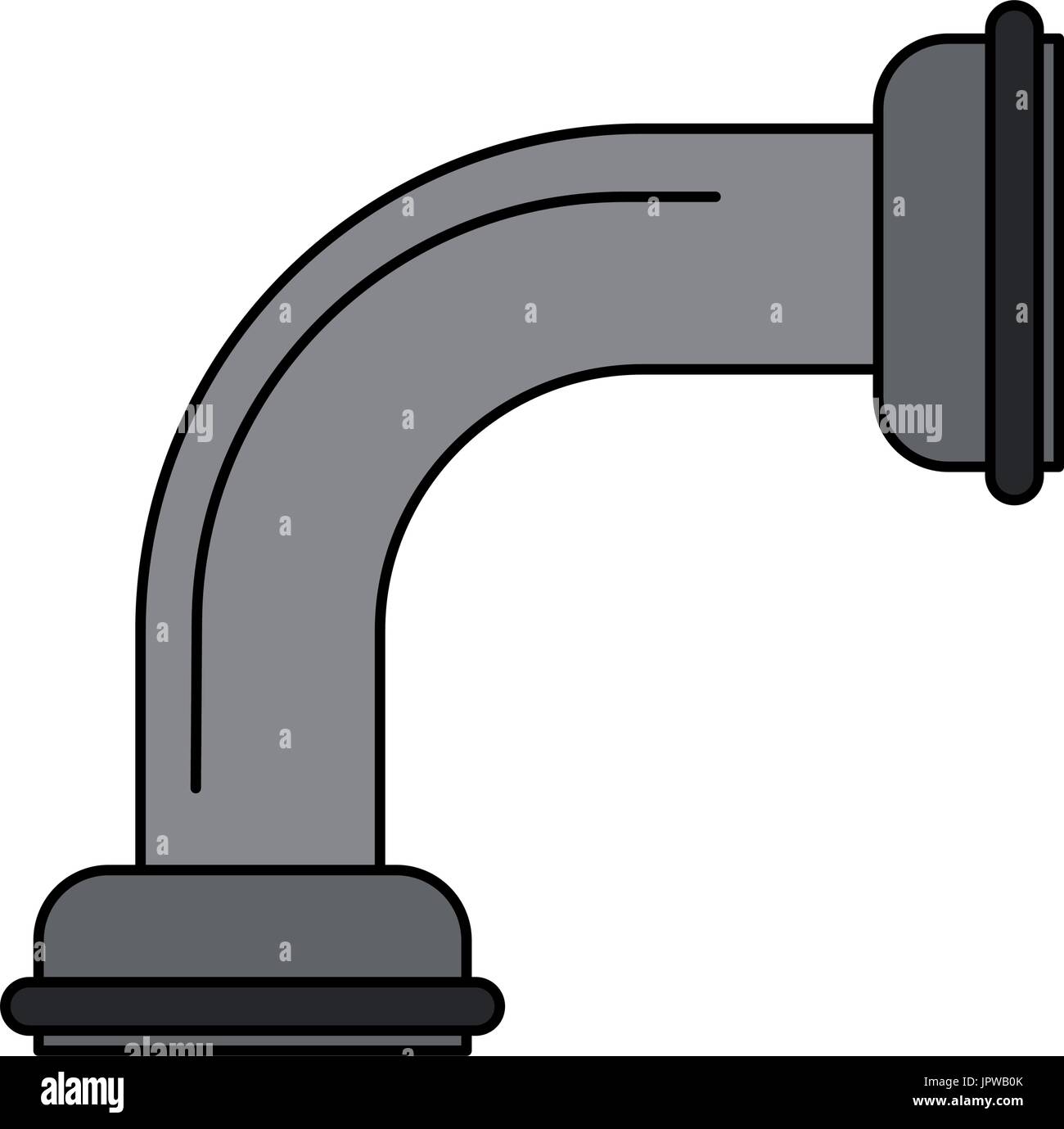 Heavy industry water pipe Stock Vector Images - Alamy