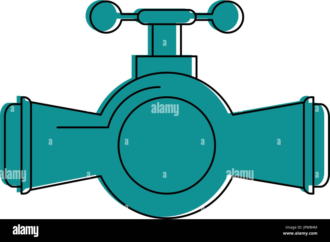 Valve open Stock Vector Images - Alamy