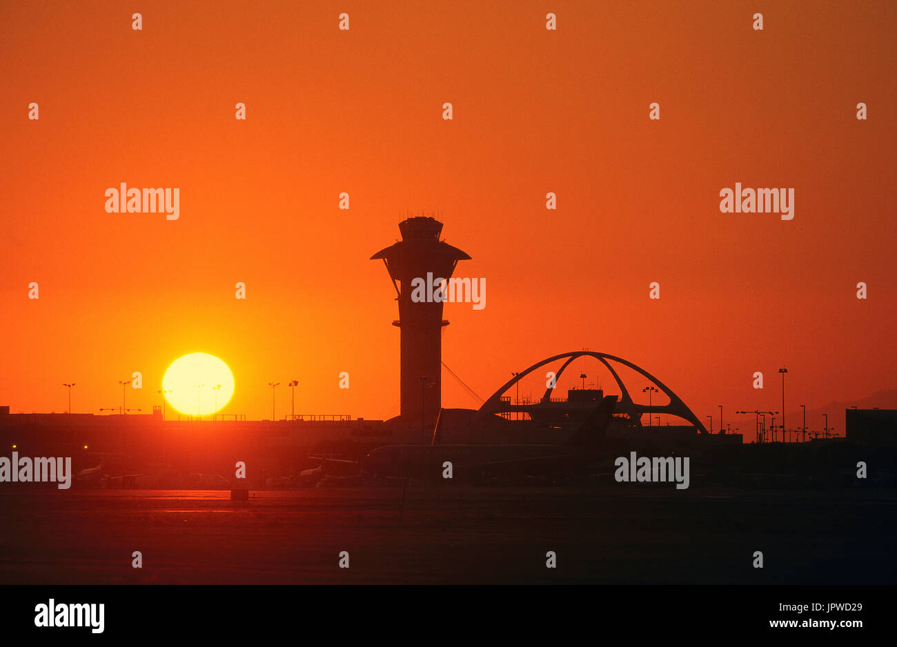 Lax air traffic control tower hi-res stock photography and images - Alamy