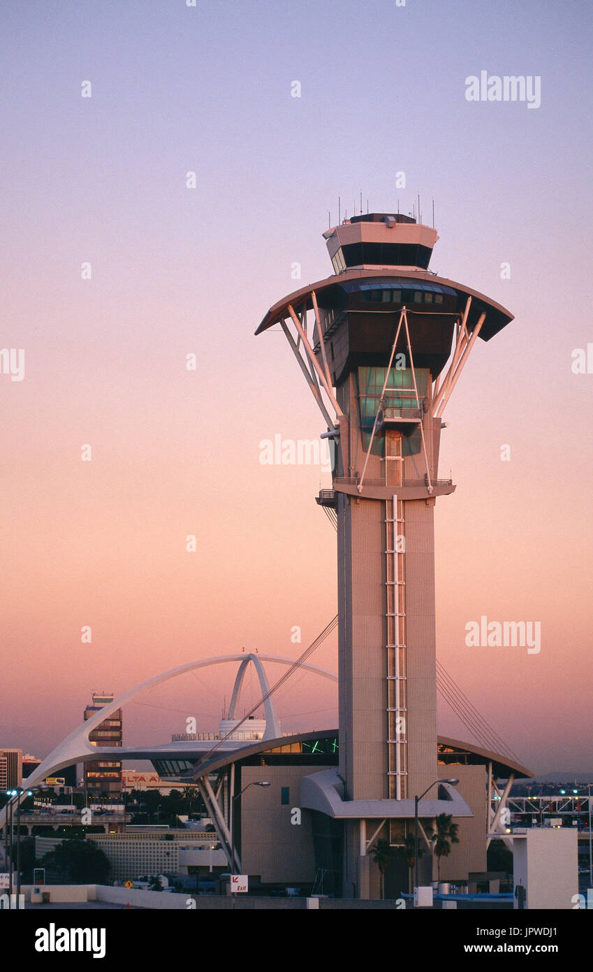 Lax air traffic control tower hi-res stock photography and images - Alamy