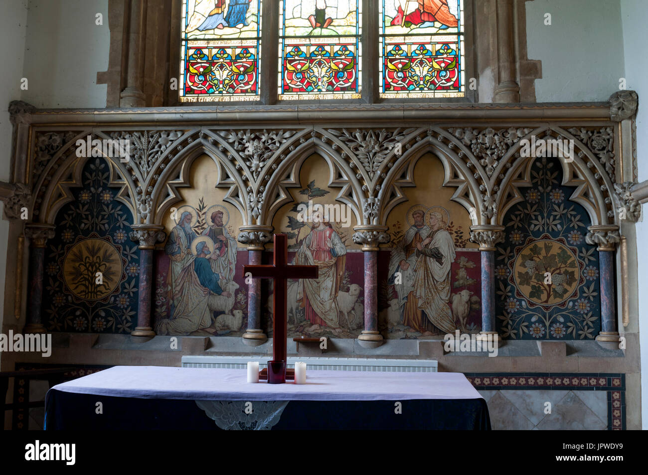 Church Altar Reredos High Resolution Stock Photography and Images - Alamy