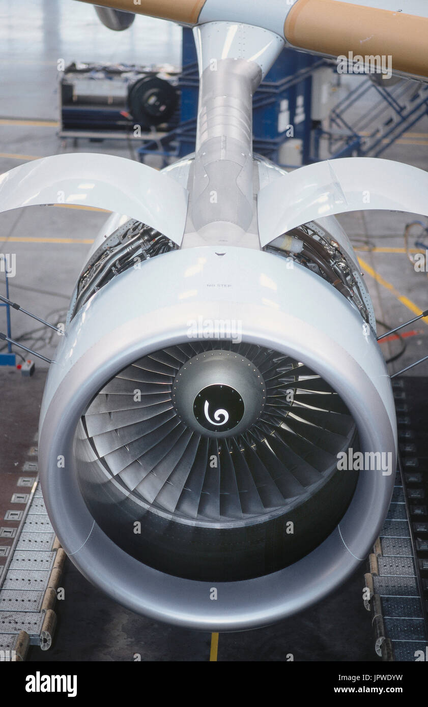 maintenance checks on the engine with cowlings open at the end of the ...