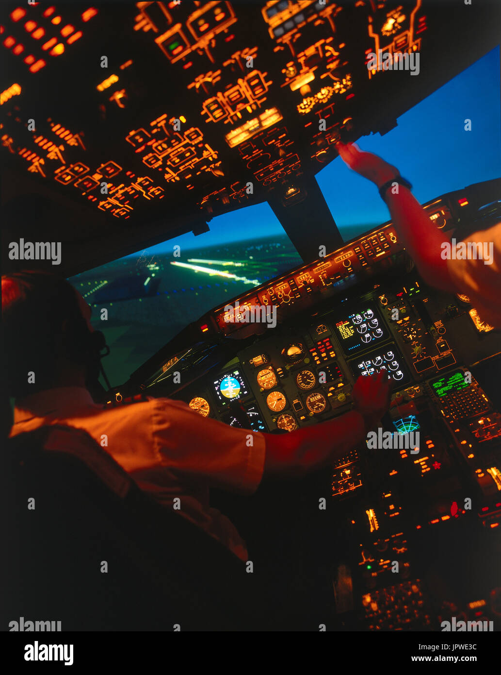 Pilots eye view hi-res stock photography and images - Alamy