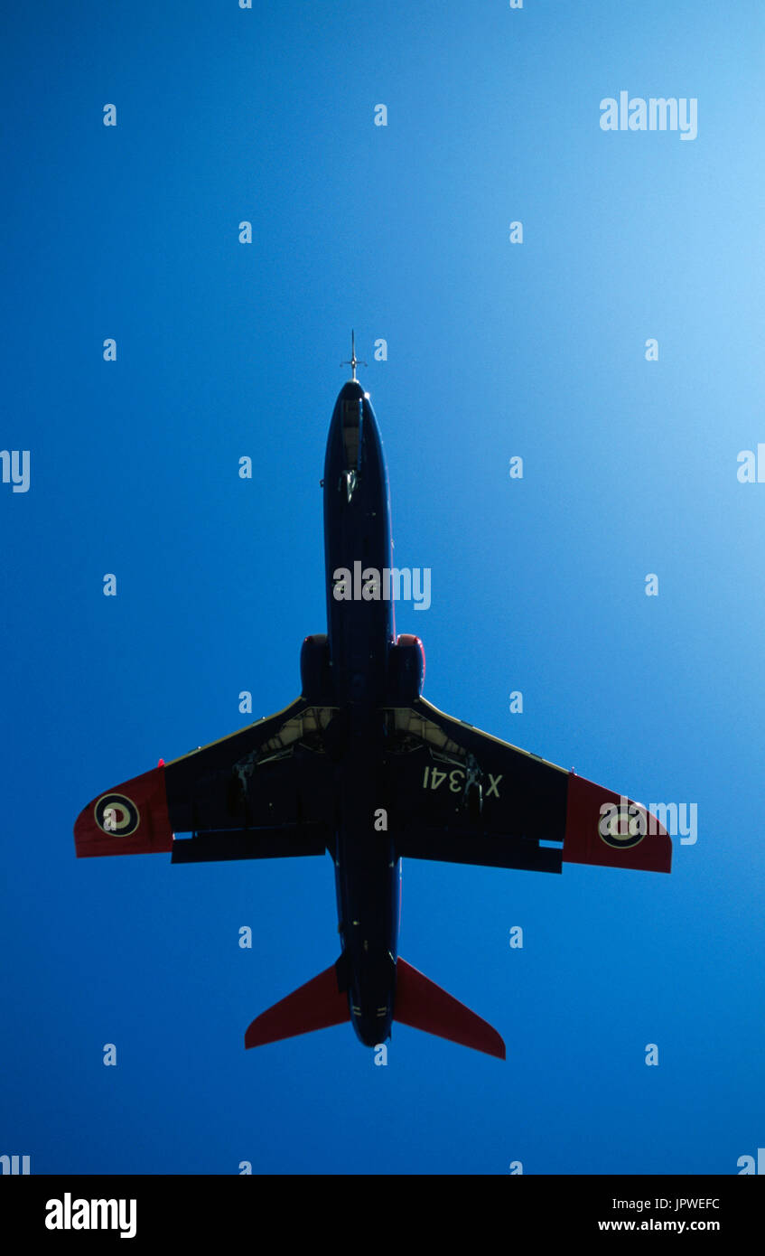 Royal Air Force RAF BAE Hawk T-1 ASTRA in the flying-display at the ...