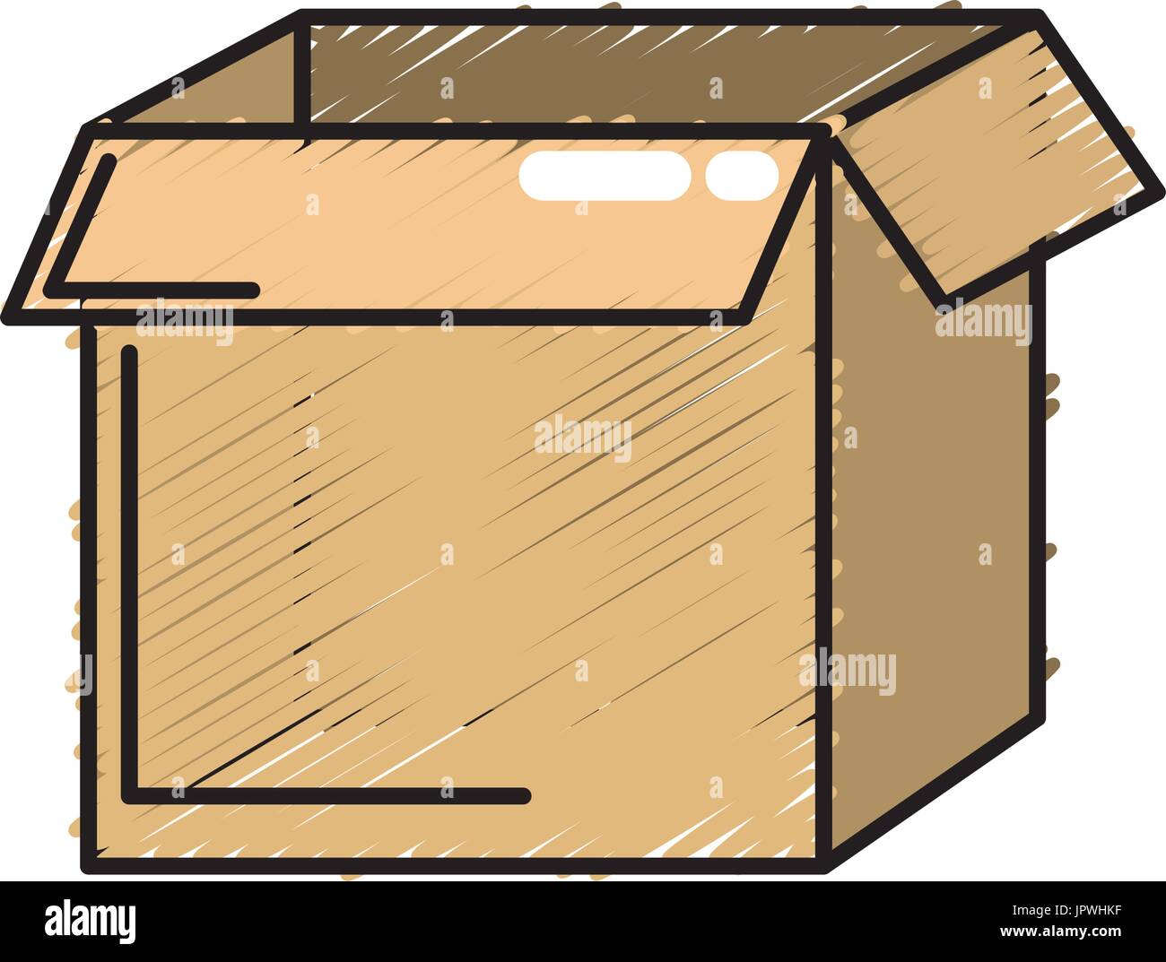 square box package open design Stock Vector Image & Art - Alamy