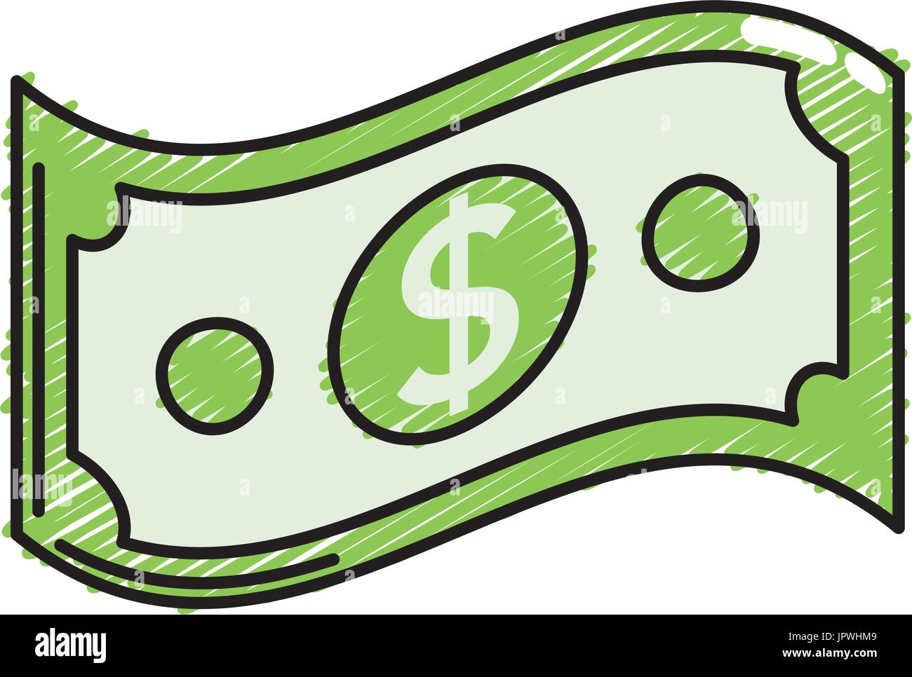 dollar bill cash money icon Stock Vector Image & Art - Alamy