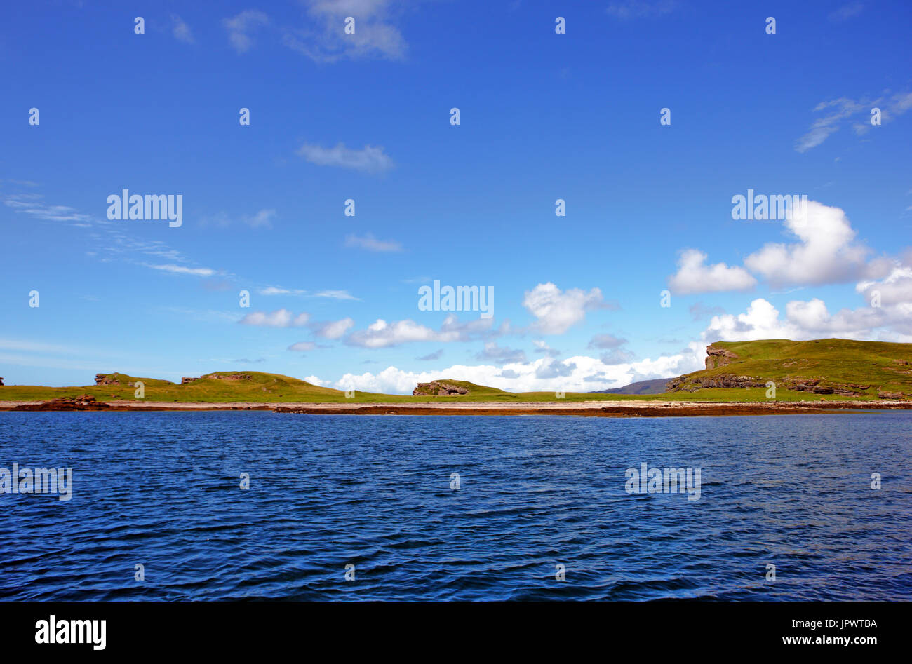 Inch Kenneth off the Isle of Mull, Scotland Stock Photo - Alamy