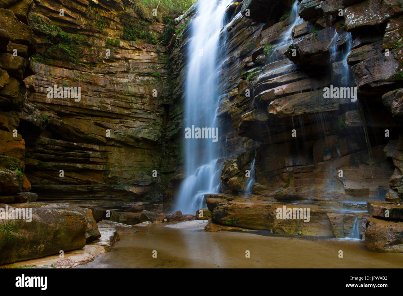 Mosquito Waterfall - Chapada Diamantina Bahia Brazil Stock Photo - Alamy