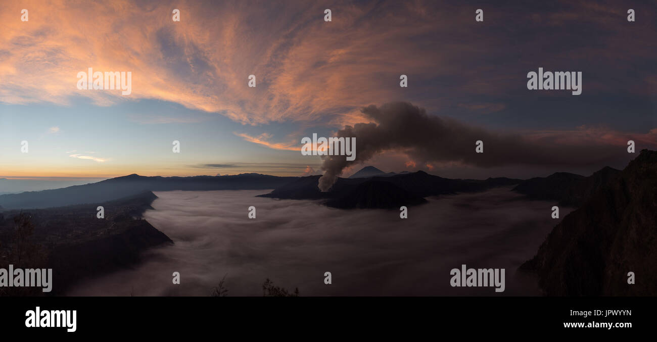 Java volcano eruption hi-res stock photography and images - Alamy