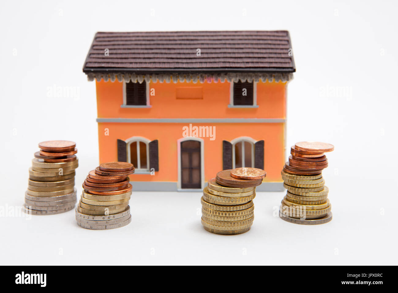 house and money Stock Photo - Alamy