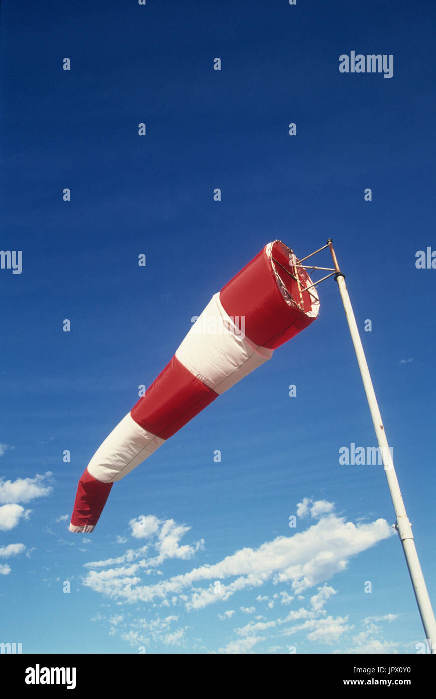 Windsock in the wind Stock Photo - Alamy