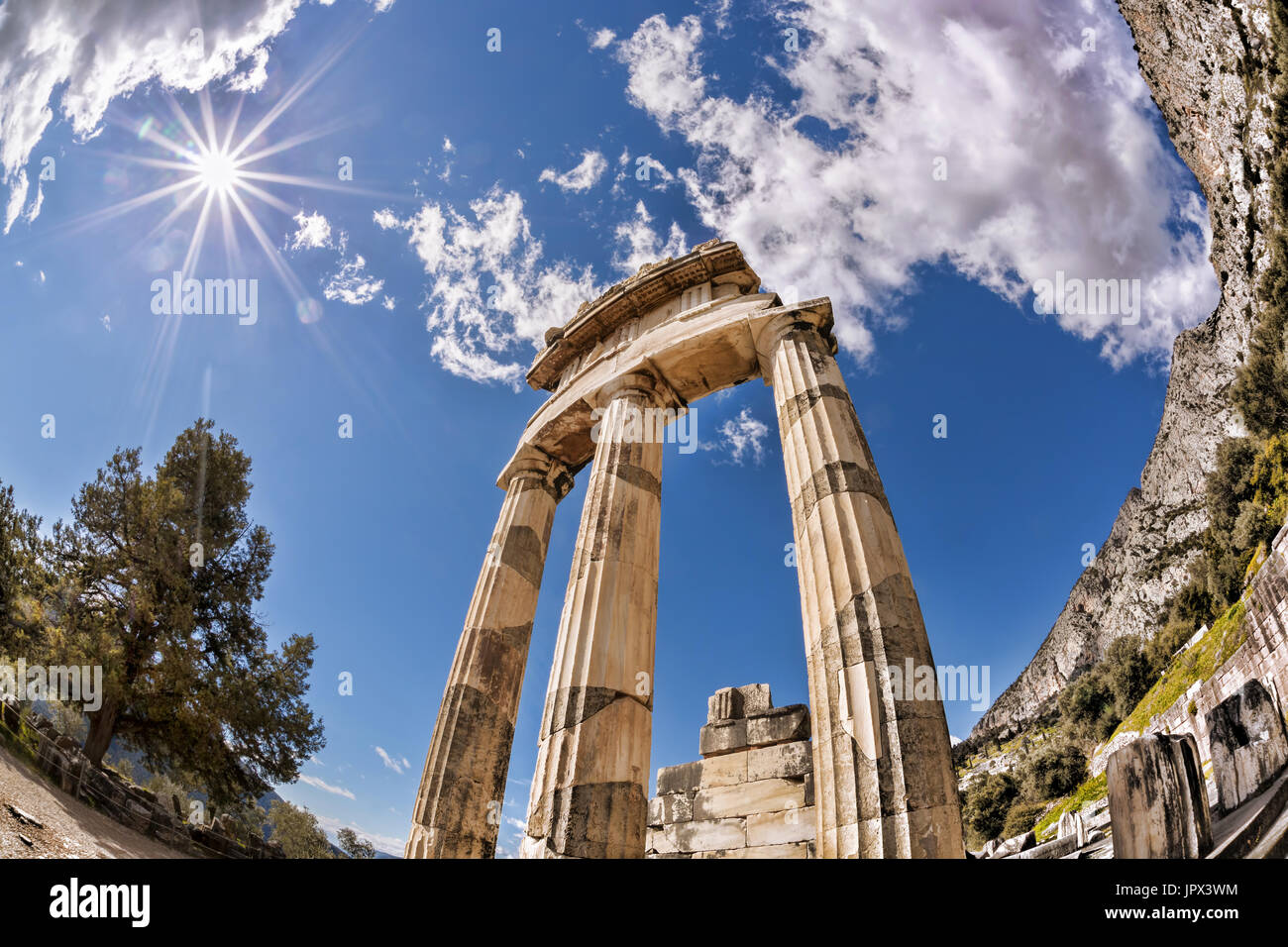 Treasure house delphi hi-res stock photography and images - Alamy