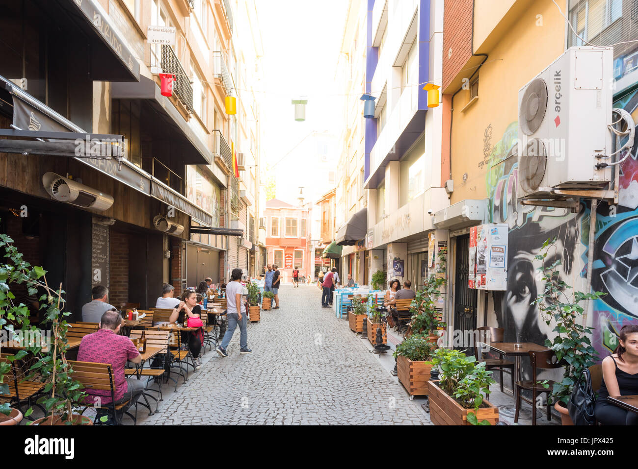 View of Kadikoy Popular streets where People love walking and visiting ...