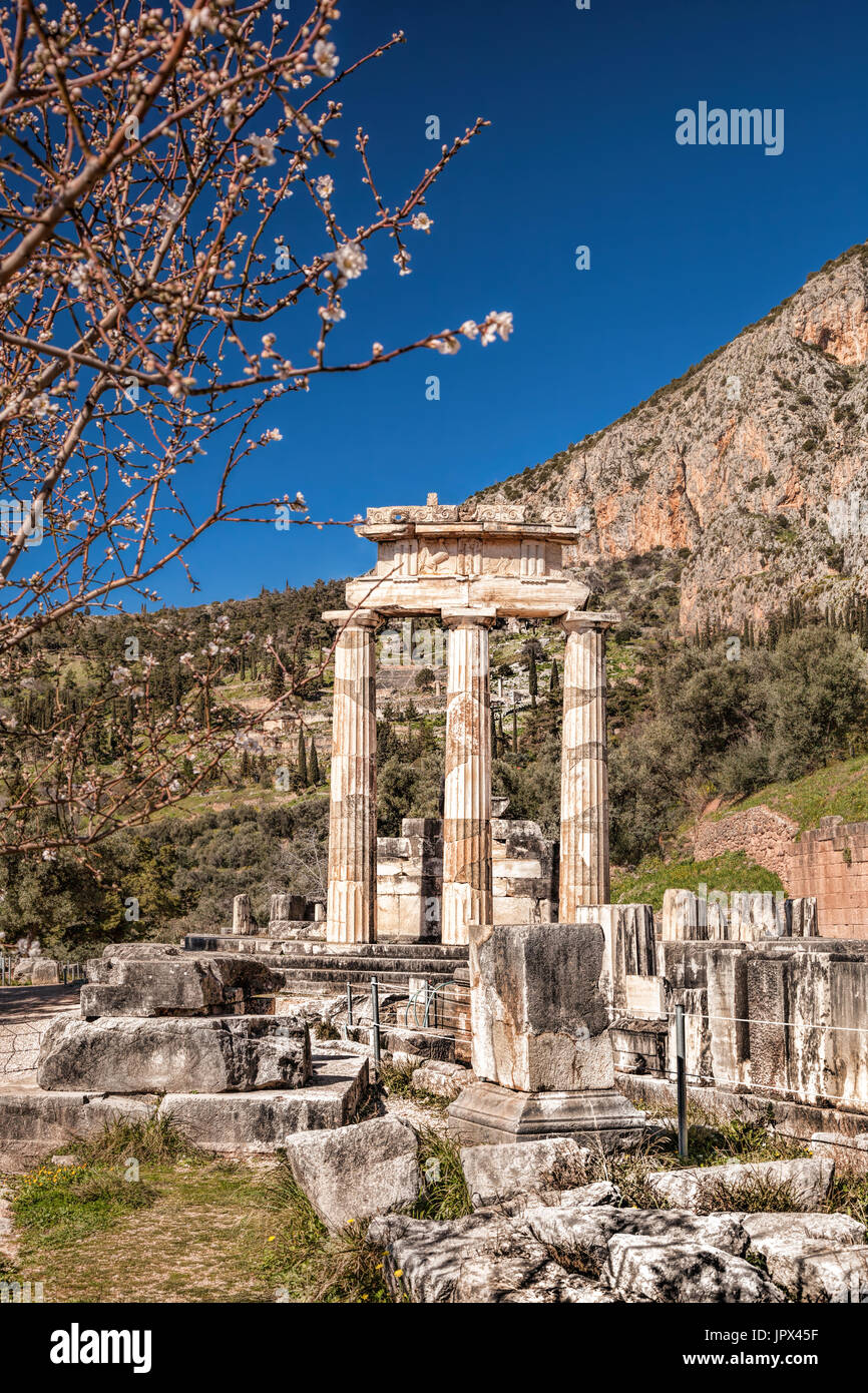 Apollo temple acropolis town greece hi-res stock photography and images ...