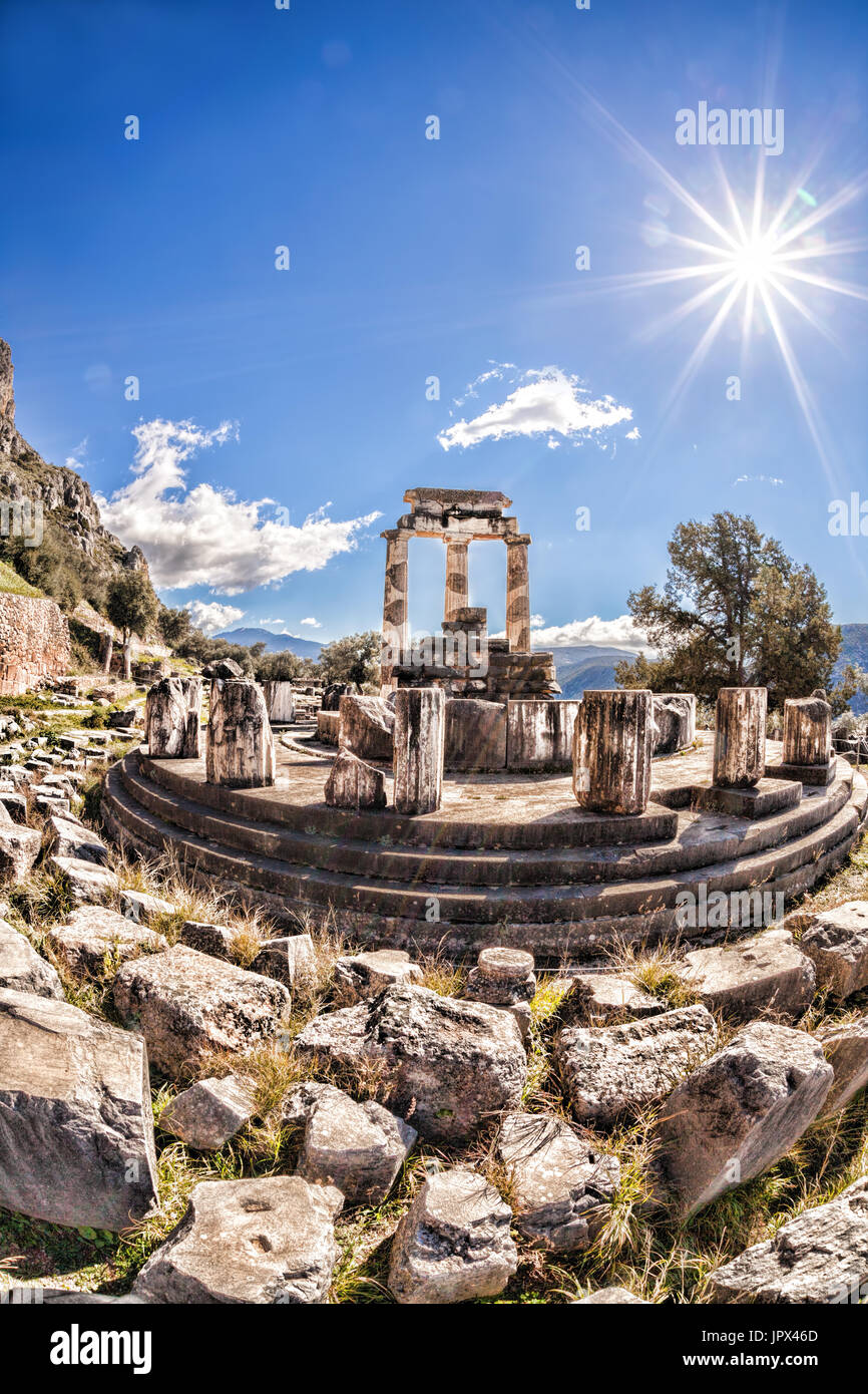 Apollo temple acropolis town greece hi-res stock photography and images ...