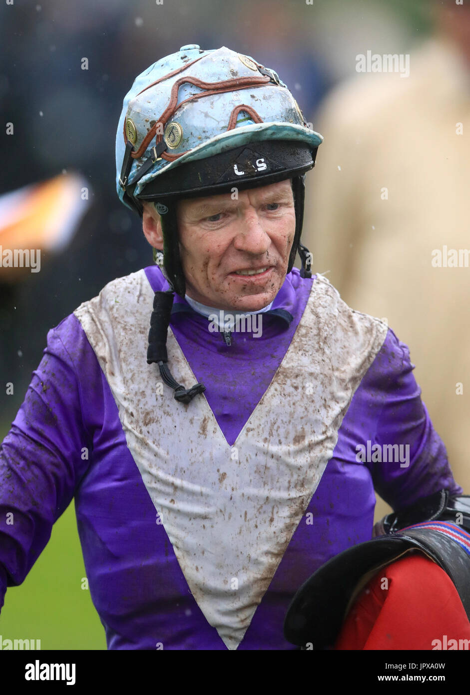 Jockey Jimmy Quinn during day two of the Qatar Goodwood Festival at ...