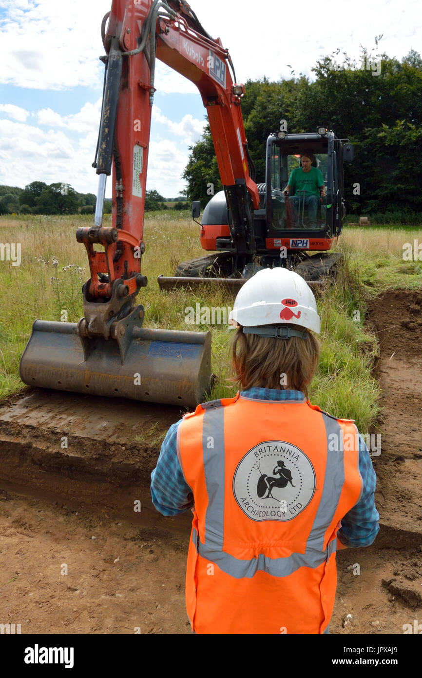Mechanical digger archaeologist hi-res stock photography and images - Alamy