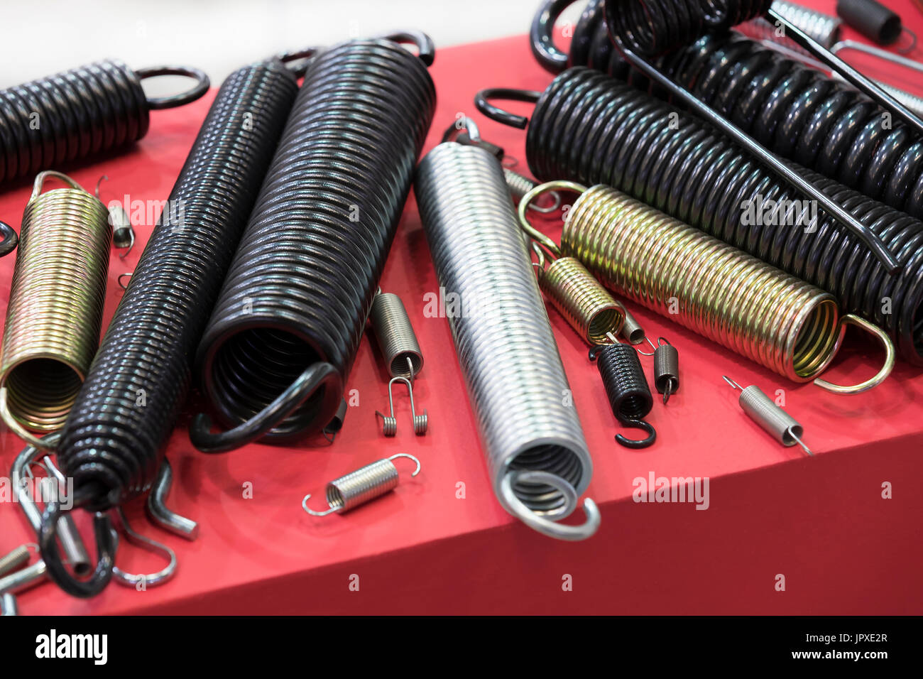 Springs of different sizes hi-res stock photography and images - Alamy