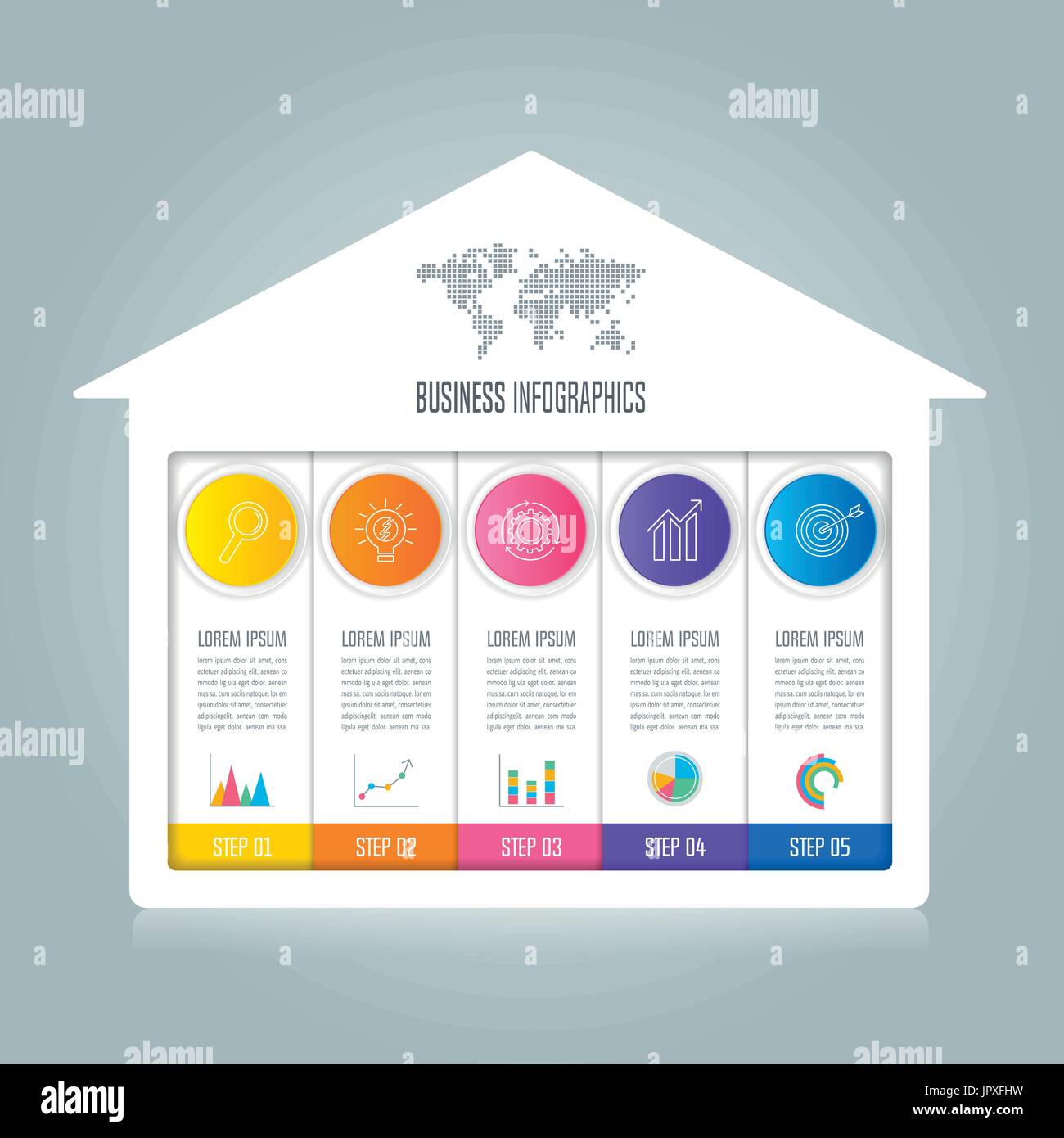 Creative concept for infographic. Timeline infographic design vector ...