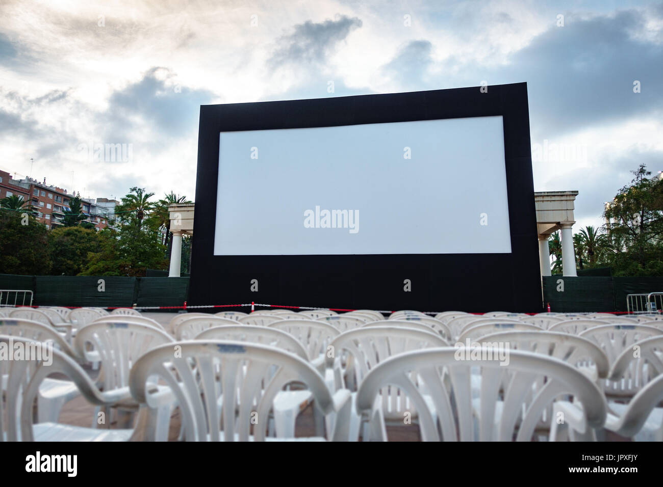 Cinema seats screen hi-res stock photography and images - Alamy