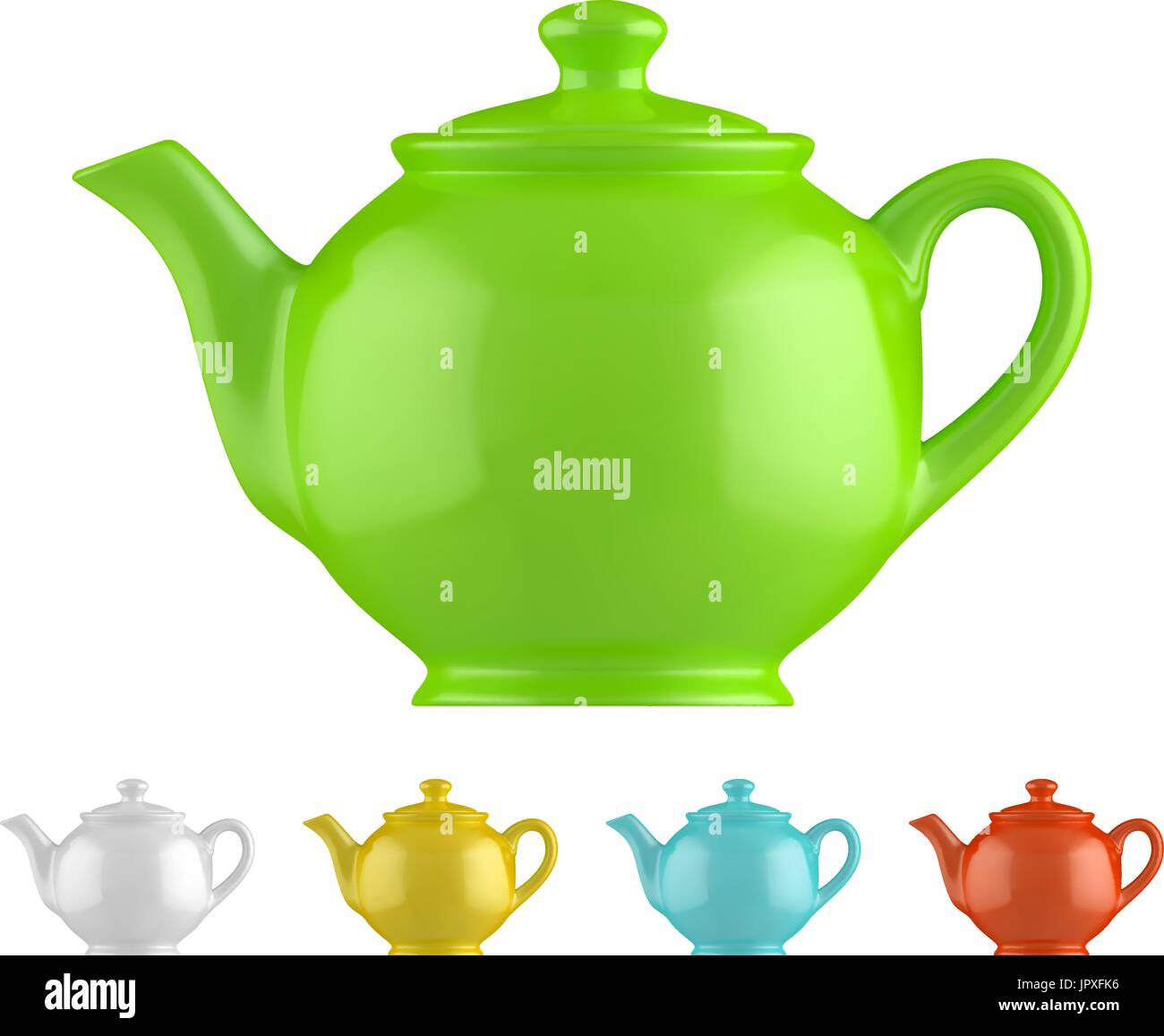 Teapot vector vectors hi-res stock photography and images - Alamy