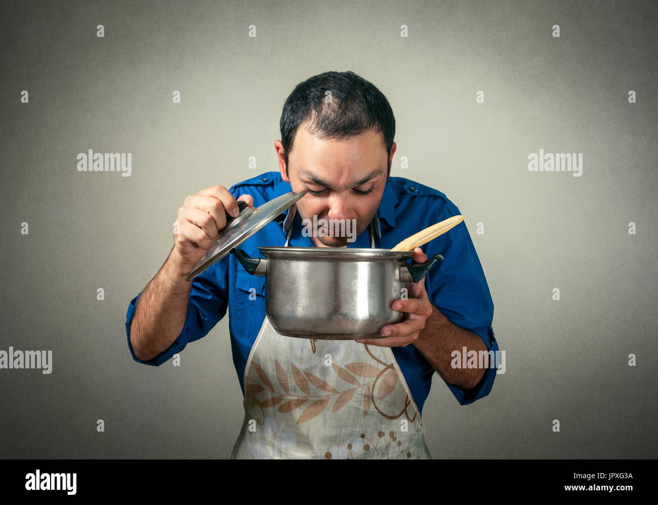 Bad cook man hi-res stock photography and images - Alamy