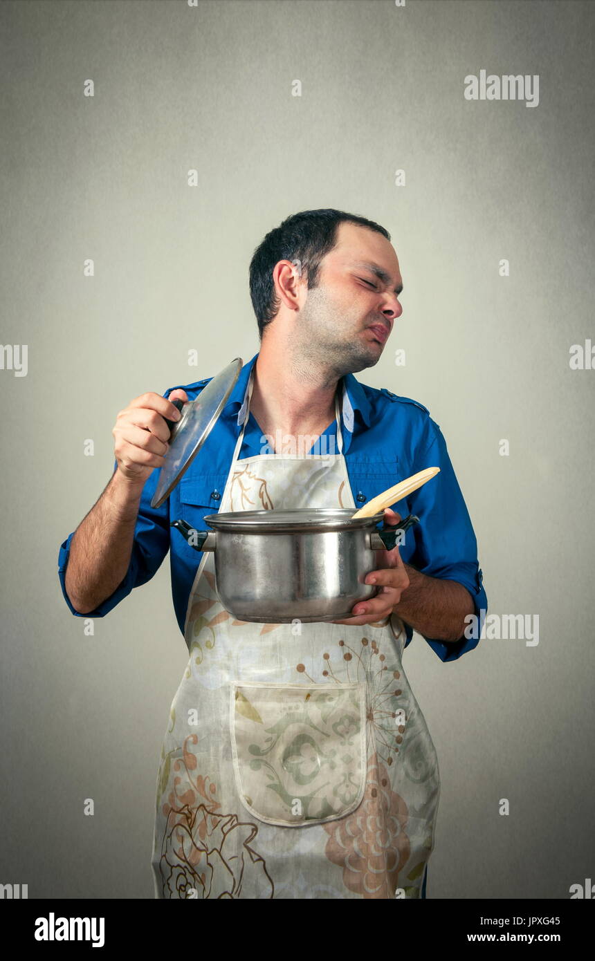 Bad cook man hi-res stock photography and images - Alamy
