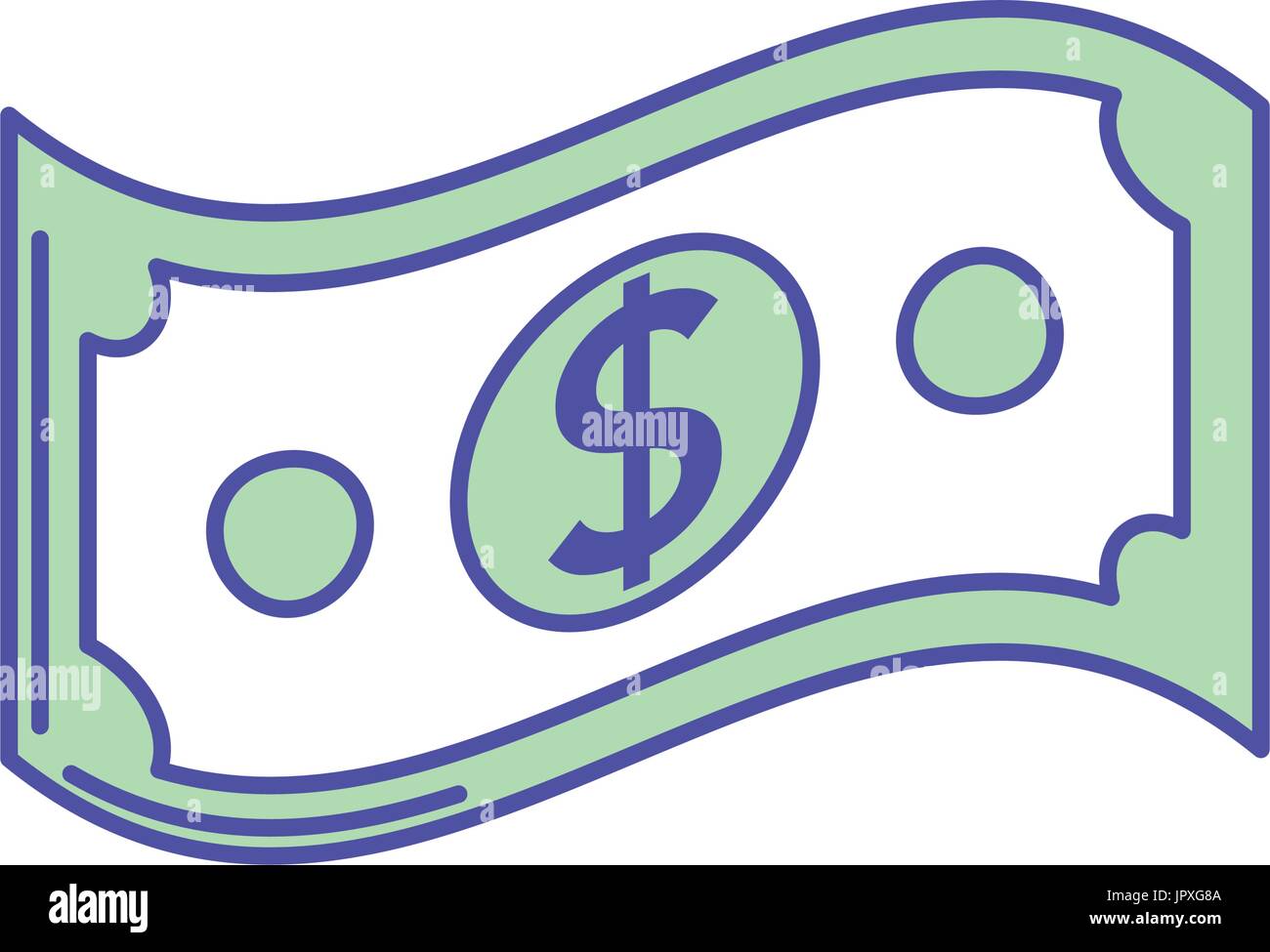 dollar bill cash money icon Stock Vector Image & Art - Alamy