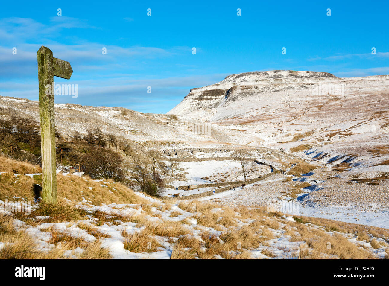 Ingleborough, Yorkshire Dales, UK Stock Photo - Alamy