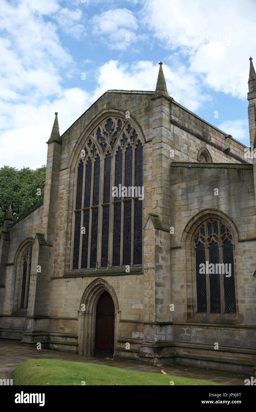 Church of St Mary and All Saints in Chesterfield with its famous ...