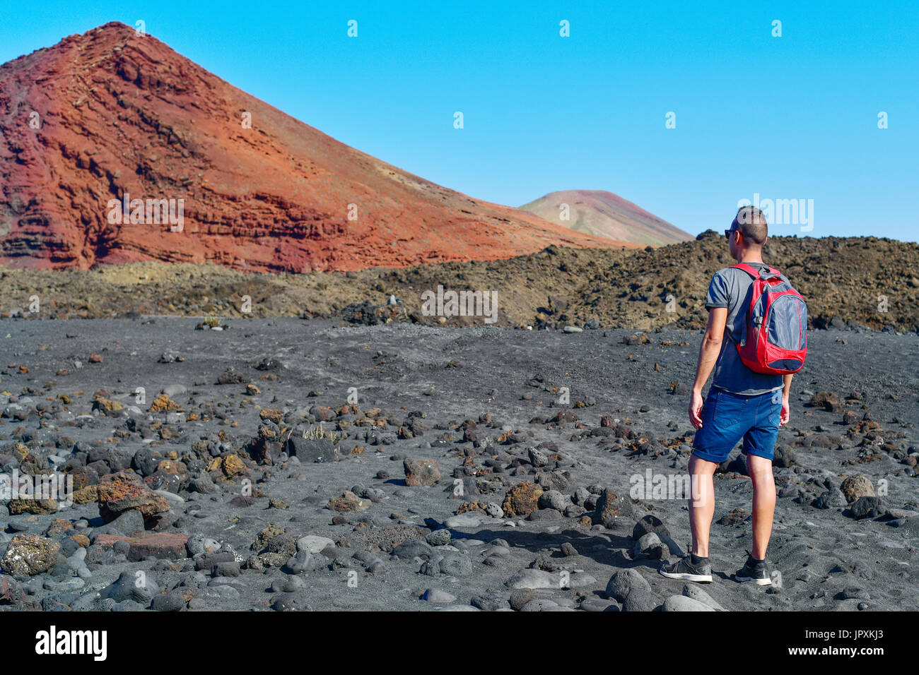 Young trekker hi-res stock photography and images - Alamy
