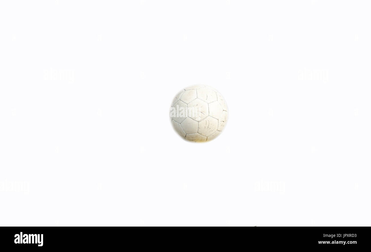 white soccer on white background Stock Photo - Alamy