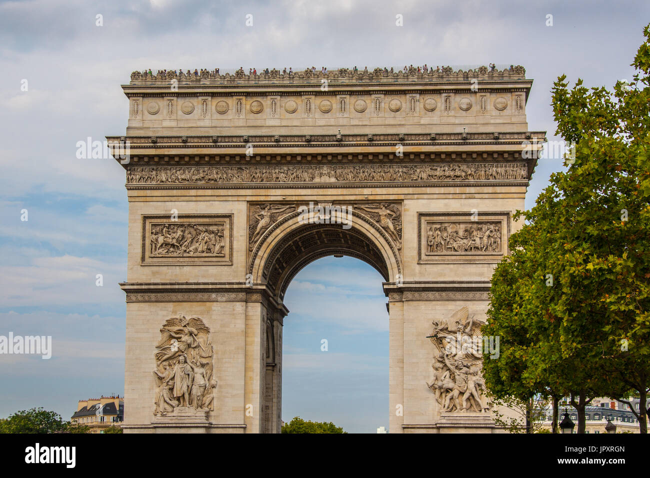 Triumphal Arch of the Star is one of the most famous monuments in Paris ...