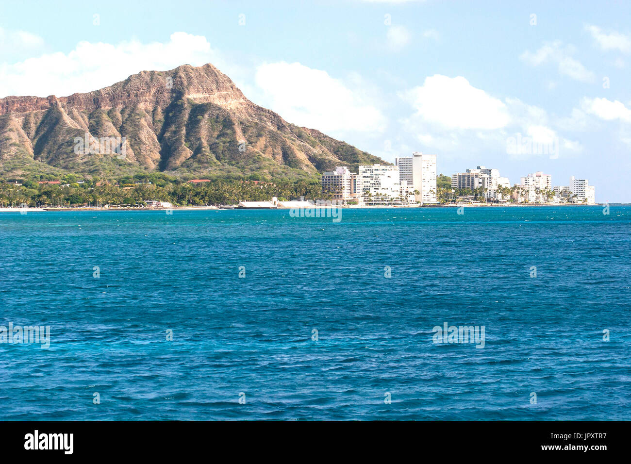 Diamond Head Oahu Hawaii Stock Photo - Alamy