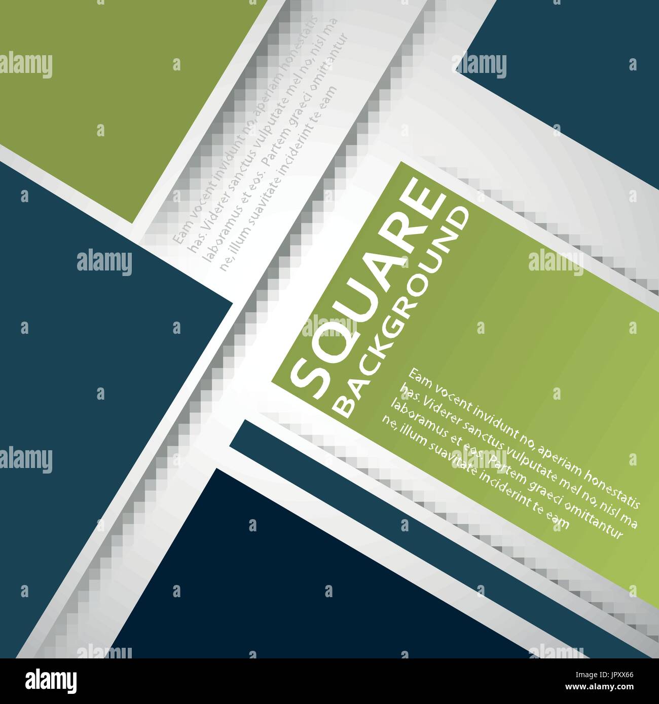 vector flat squares design cover Stock Vector Image & Art - Alamy