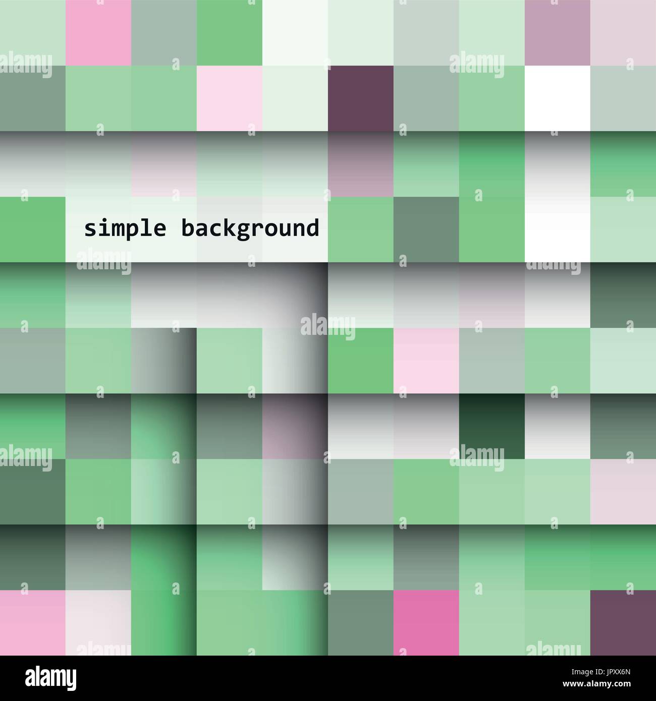 Simple background of colored squares and shadows Stock Vector Image ...