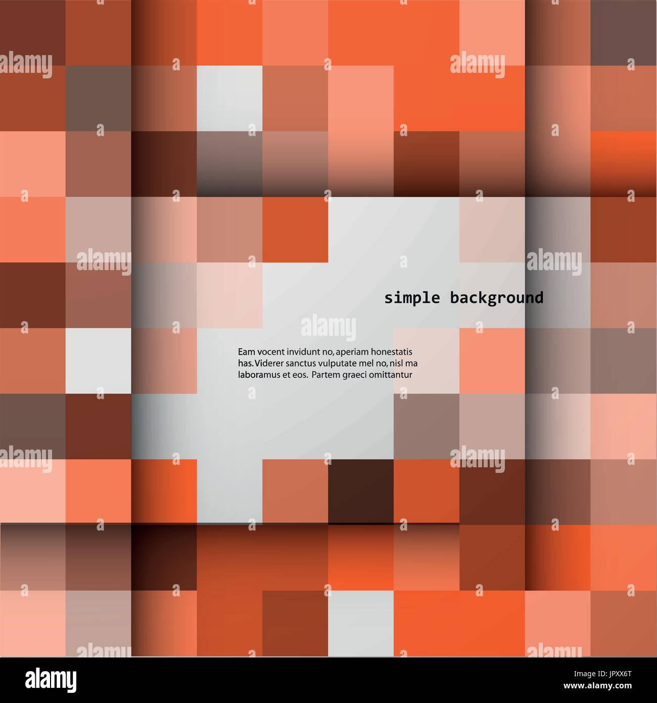 Simple background of colored squares and shadows Stock Vector Image ...