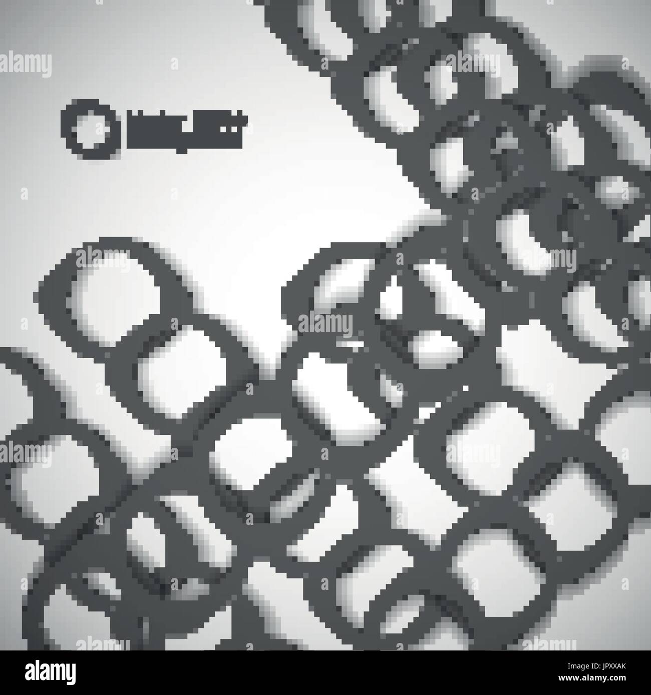 Abstract background of colored rounded bulk items Stock Vector Image ...