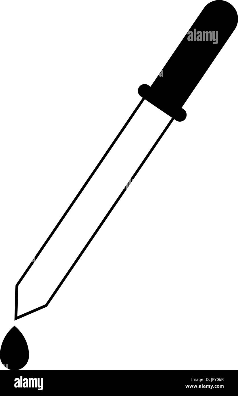Pipet vector vectors Black and White Stock Photos & Images - Alamy