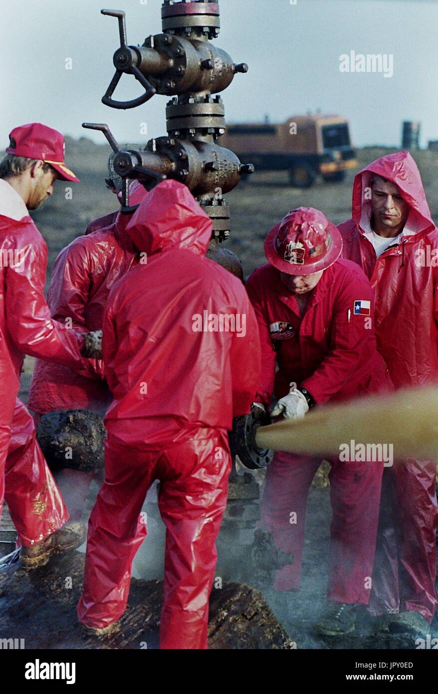 The last photoshoot, Red Adair’s “Wild well control” fire fighting team ...