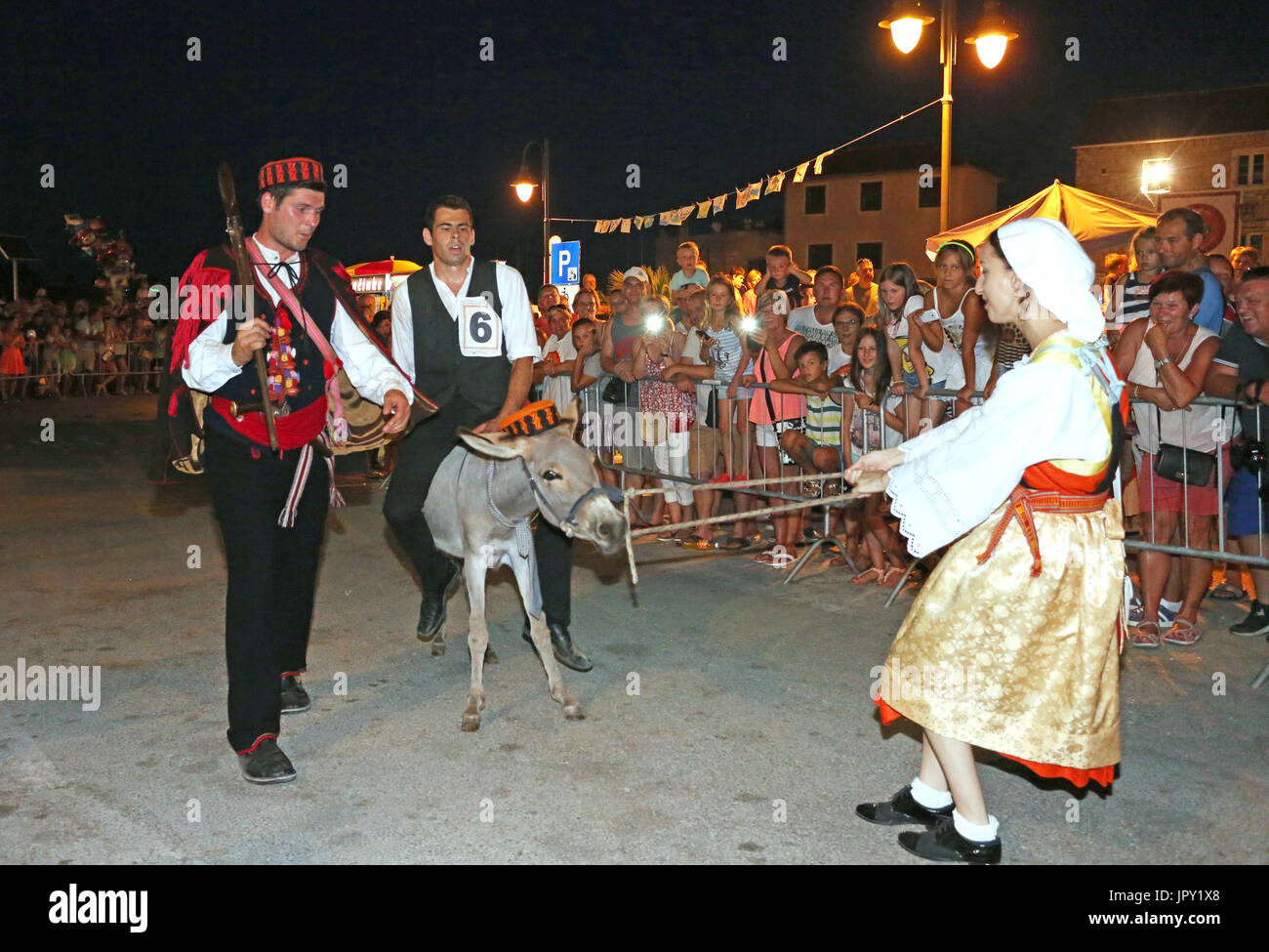 Croatia tribunj donkey hi-res stock photography and images - Alamy