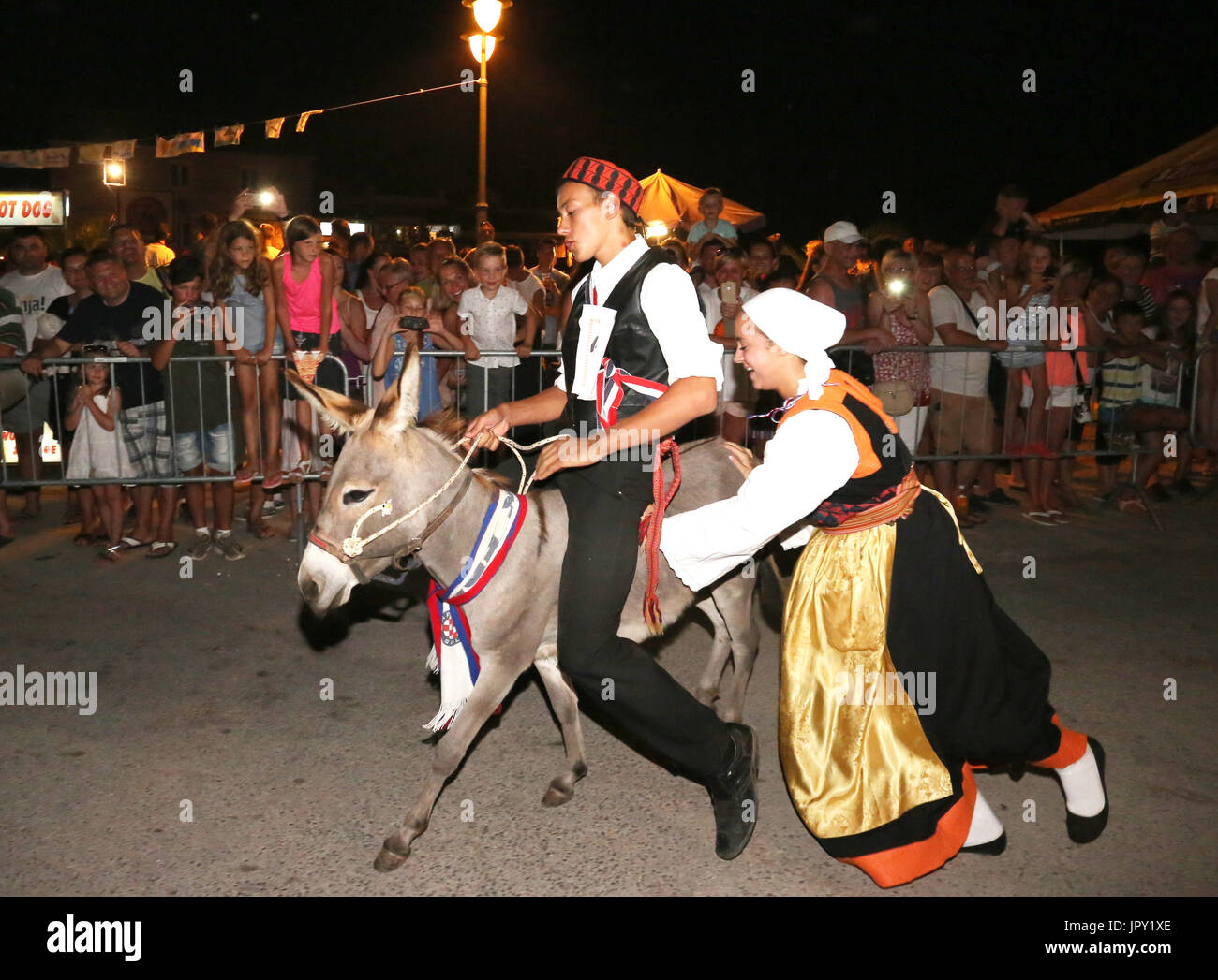 Croatia tribunj donkey hi-res stock photography and images - Alamy