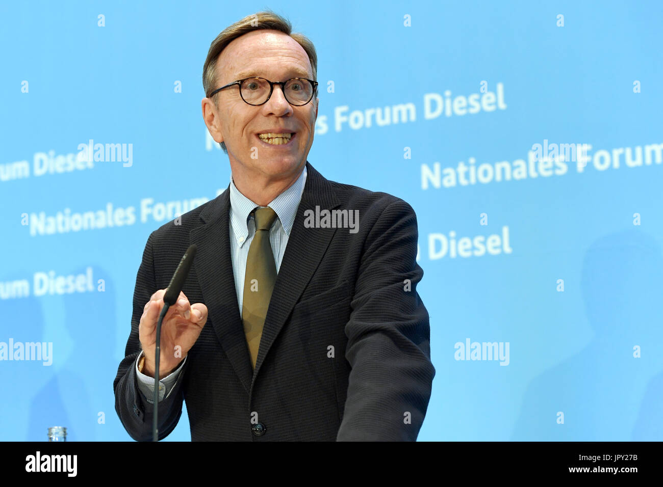 Berlin, Germany. 2nd Aug, 2017. Matthias Wissmann, president of the ...
