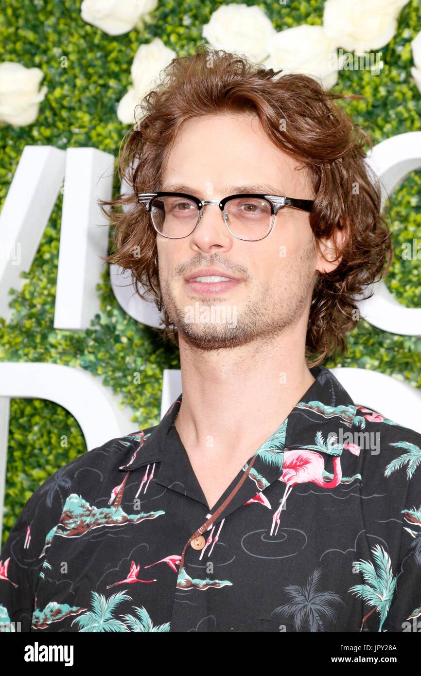 Los Angeles, CA, USA. 1st Aug, 2017. Matthew Gray Gubler at arrivals ...