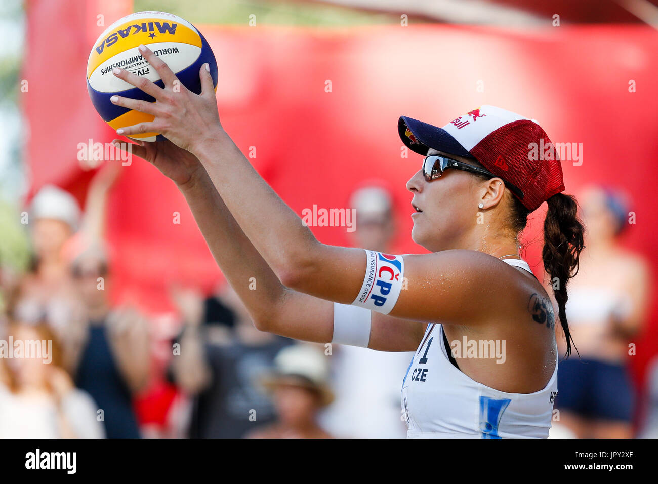 Vienna, Austria. 02nd Aug, 2017. Round of 32 elimination match between ...