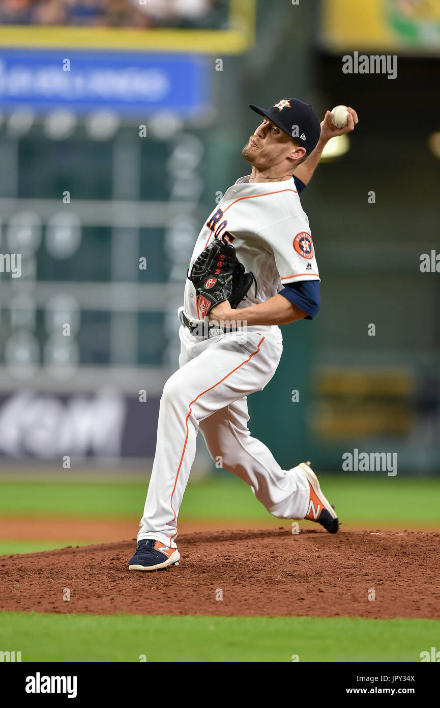 August 1, 2017: Houston Astros relief pitcher Ken Giles (53) in action ...