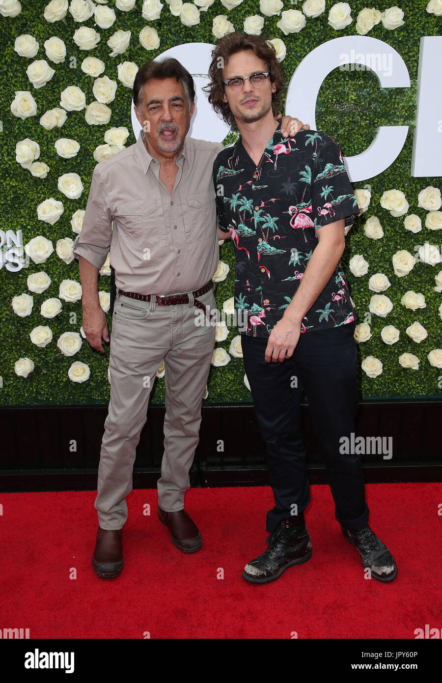 Matthew gray gubler joe mantegna hi-res stock photography and images ...