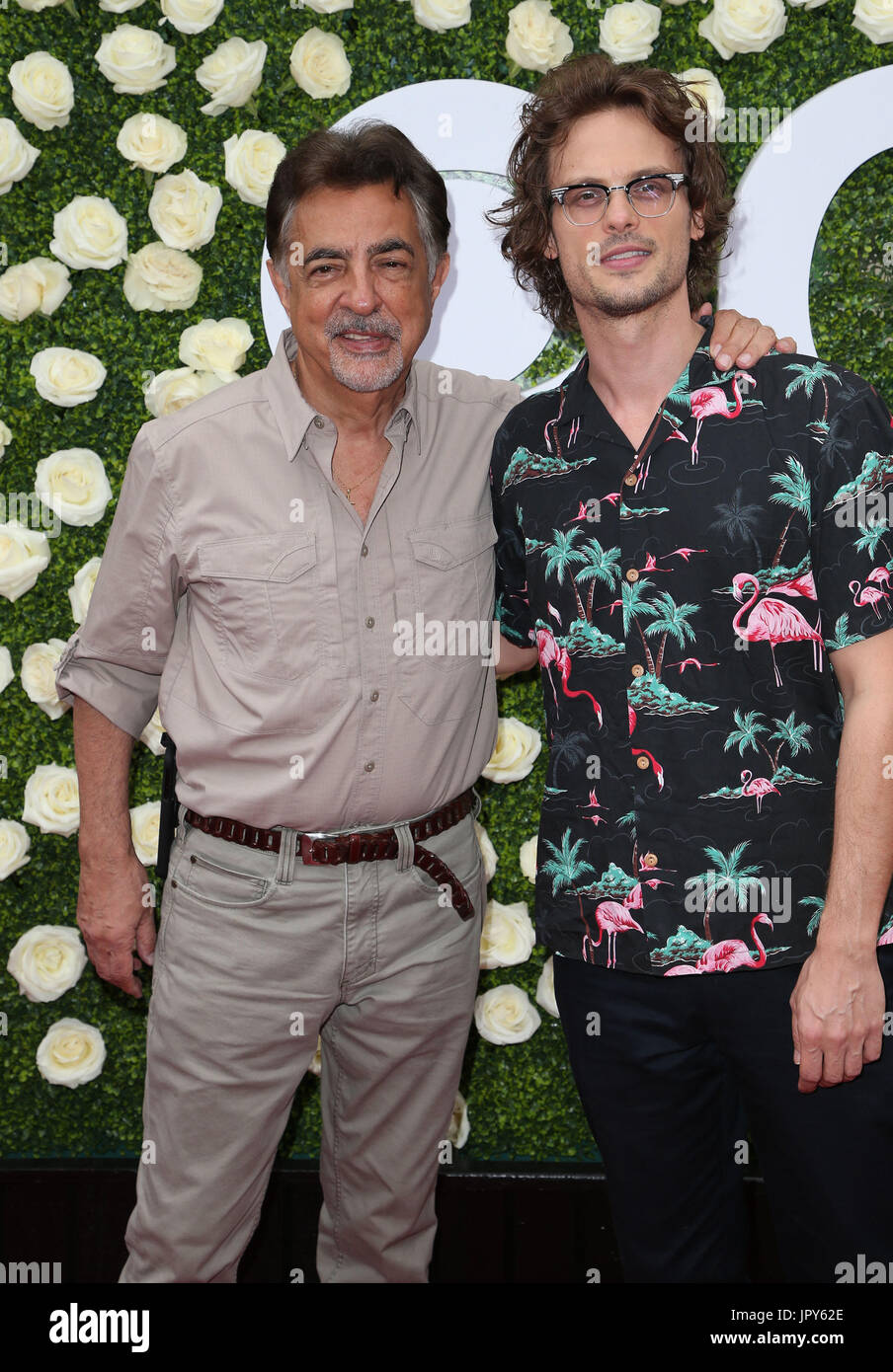 Matthew gray gubler joe mantegna hi-res stock photography and images ...