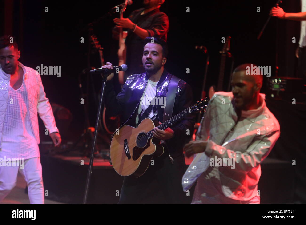 August 2, 2017 - August 2, 2017 (Marbella, Malaga) Puerto Rican singer ...