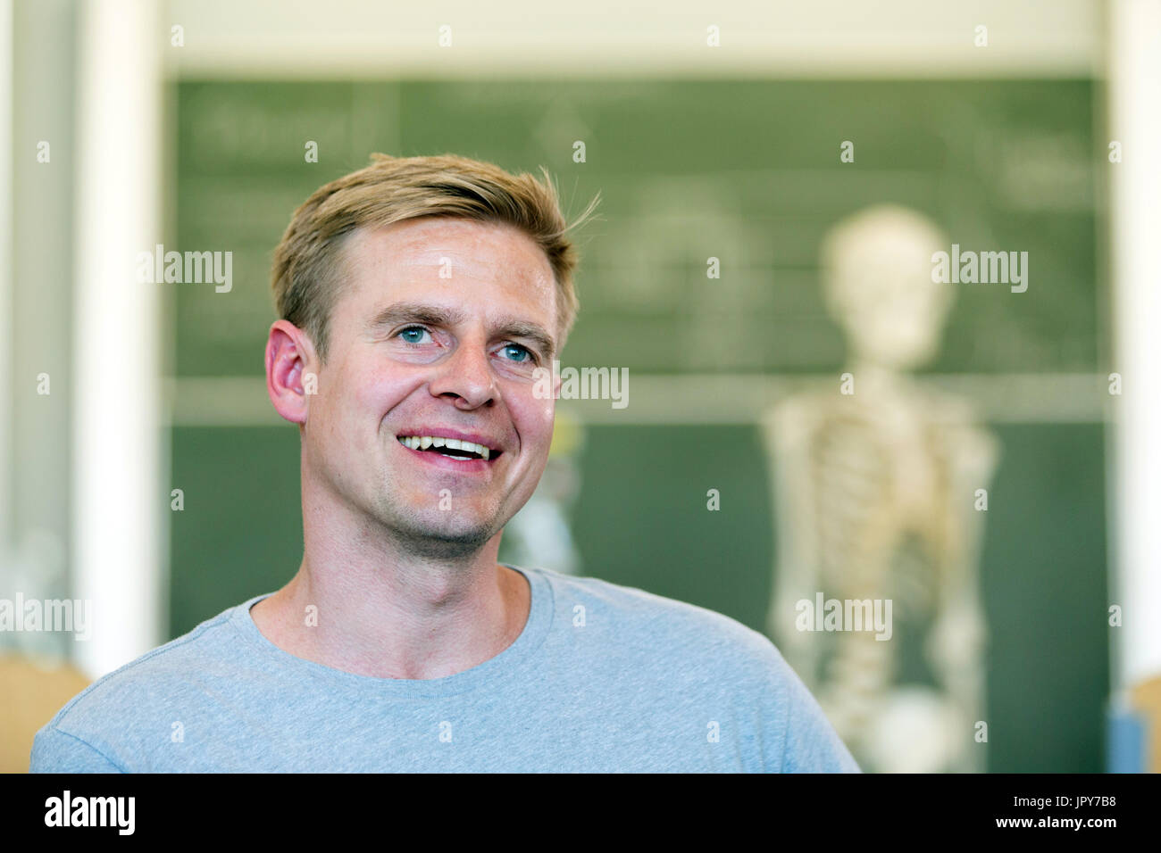 Borgholzhausen, Germany. 17th May, 2017. Former professional soccer ...